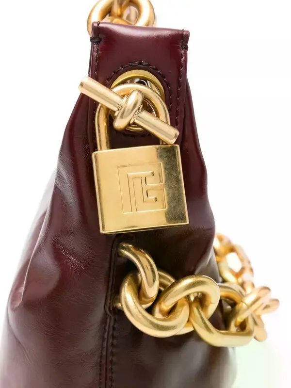 Balmain Medium Sync Shoulder Bag - Red