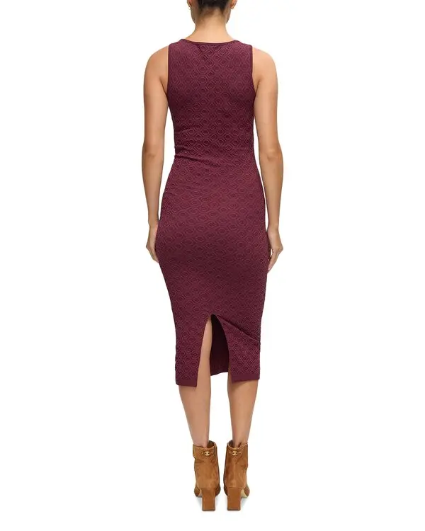 INGRID & ISABEL Seamless Midi Maternity Dress - Fig