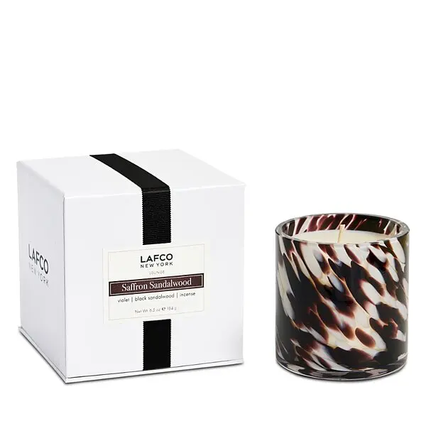 LAFCO Saffron Sandalwood Classic Candle - No Color