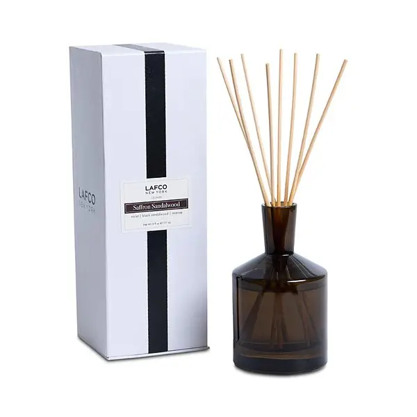 LAFCO Saffron Sandalwood Classic Reed Diffuser - No Color