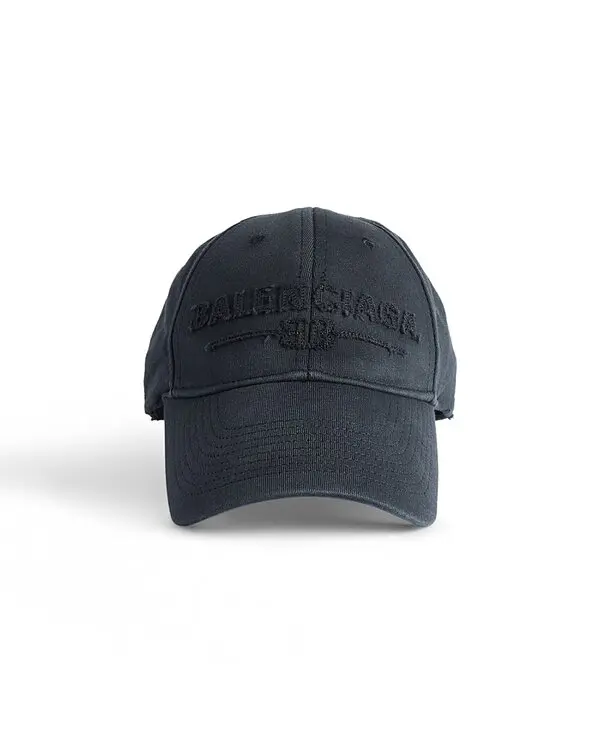 Balenciaga New Year Series 25 Cap - Black Faded