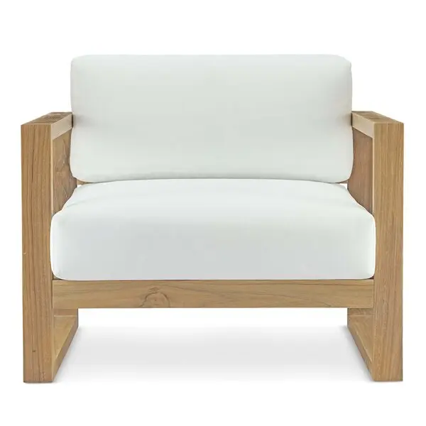 MODWAY Upland Outdoor Patio Teak Armchair