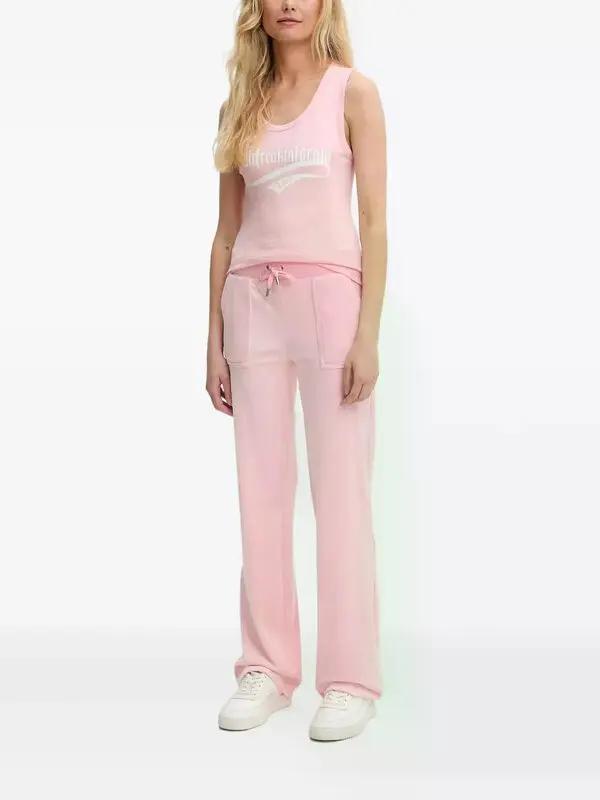 Juicy Couture Logo-embroidered Track Pants