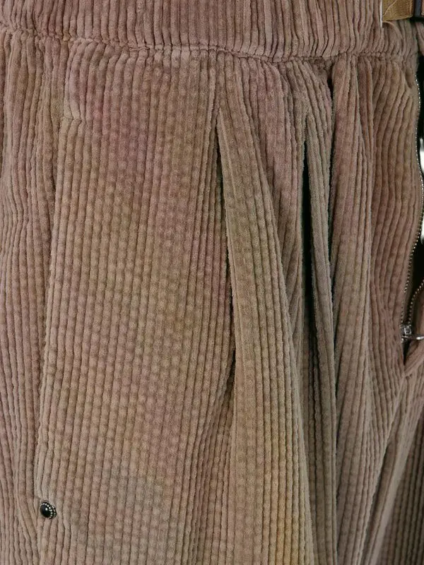 WHITE SAND Corduroy Trousers - Brown