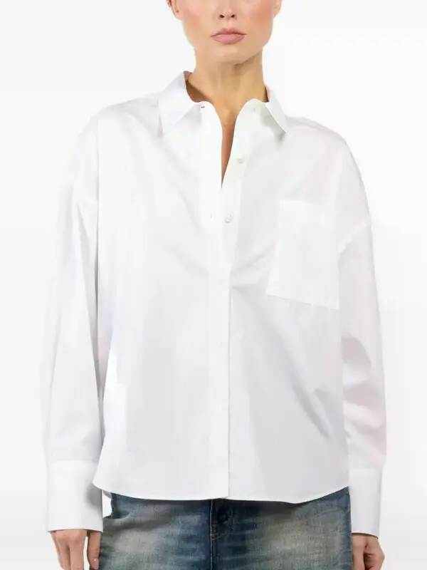 ARLO MOTT Side-slit Shirt