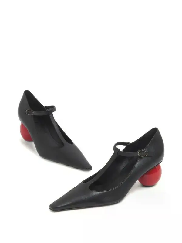 Marni 60mm T-bar Spherical-heel Pumps