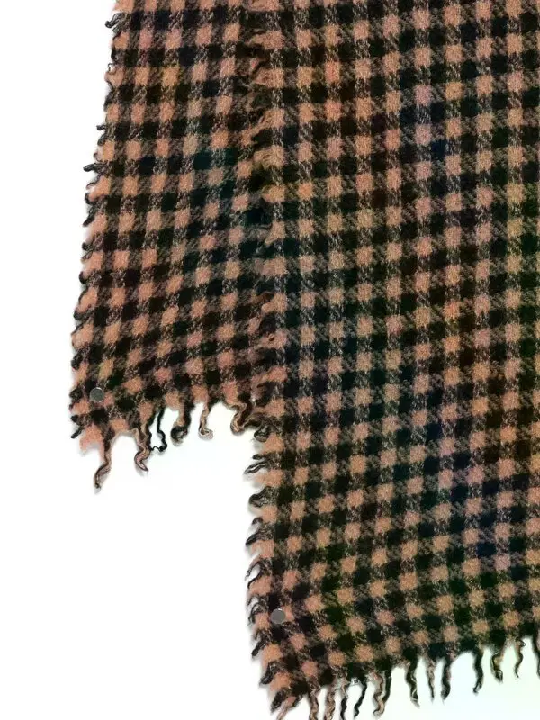 Faliero Sarti Checkered Scarf