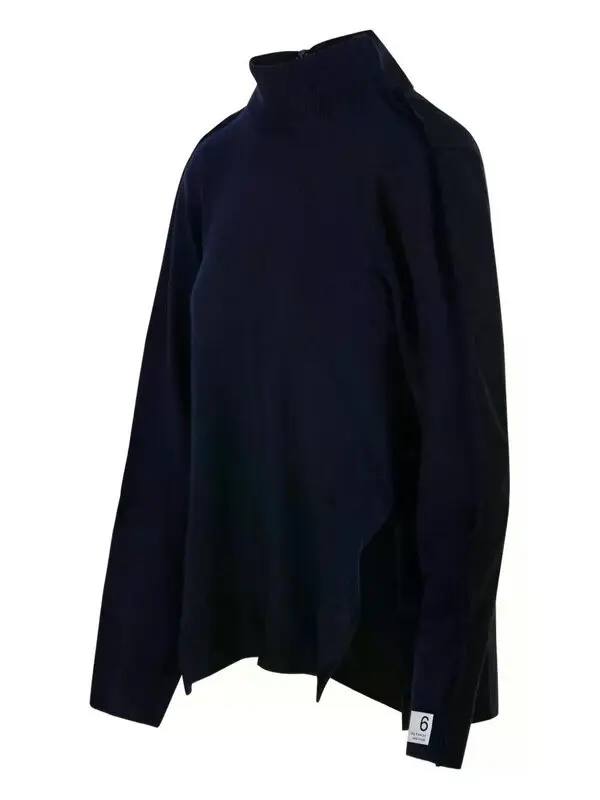 RE CODE High-neck Long-sleeved Sweater