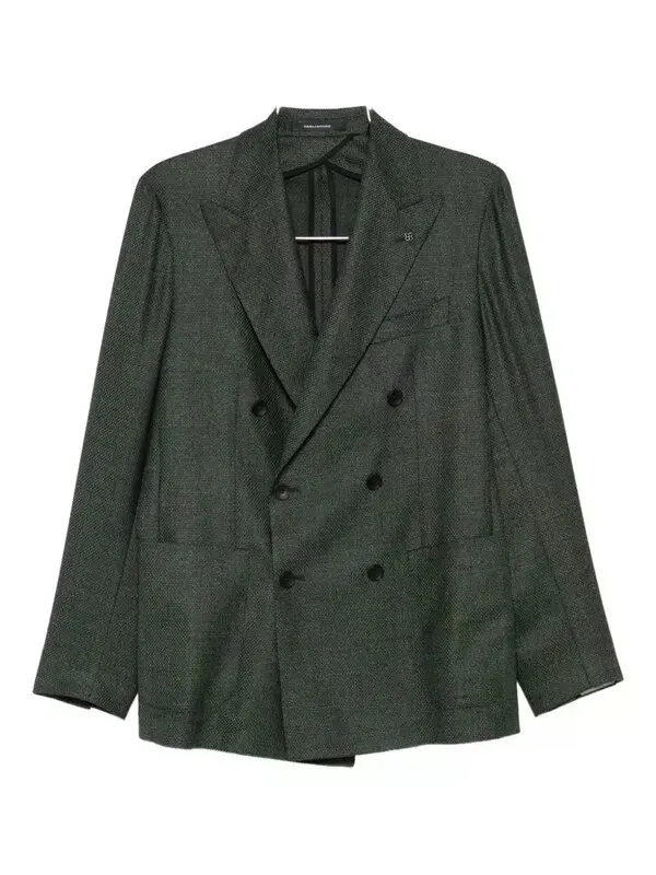 Tagliatore Virgin Wool Blazer - Grey