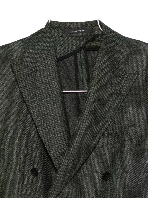 Tagliatore Virgin Wool Blazer - Grey