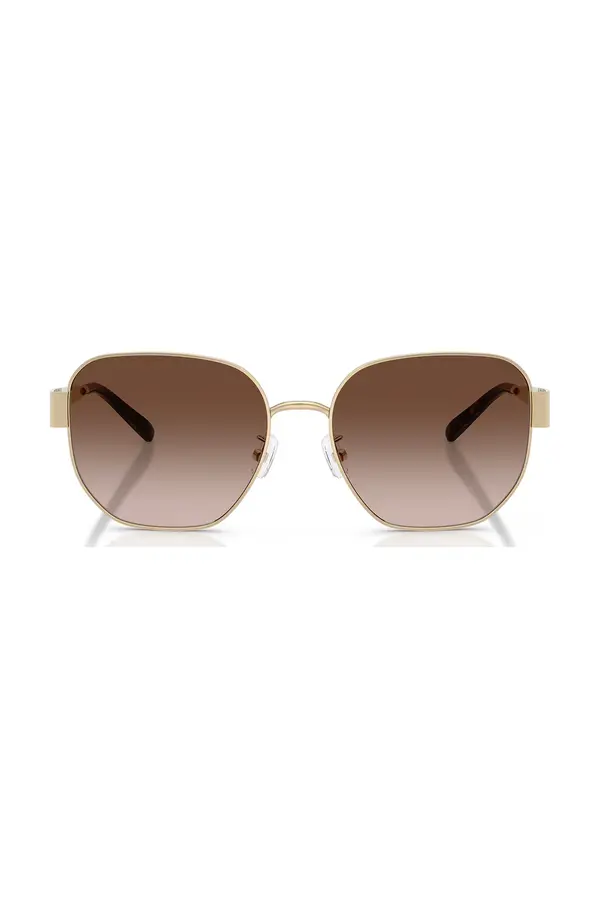 Tory Burch Sunglasses With Irregular Metal Frame