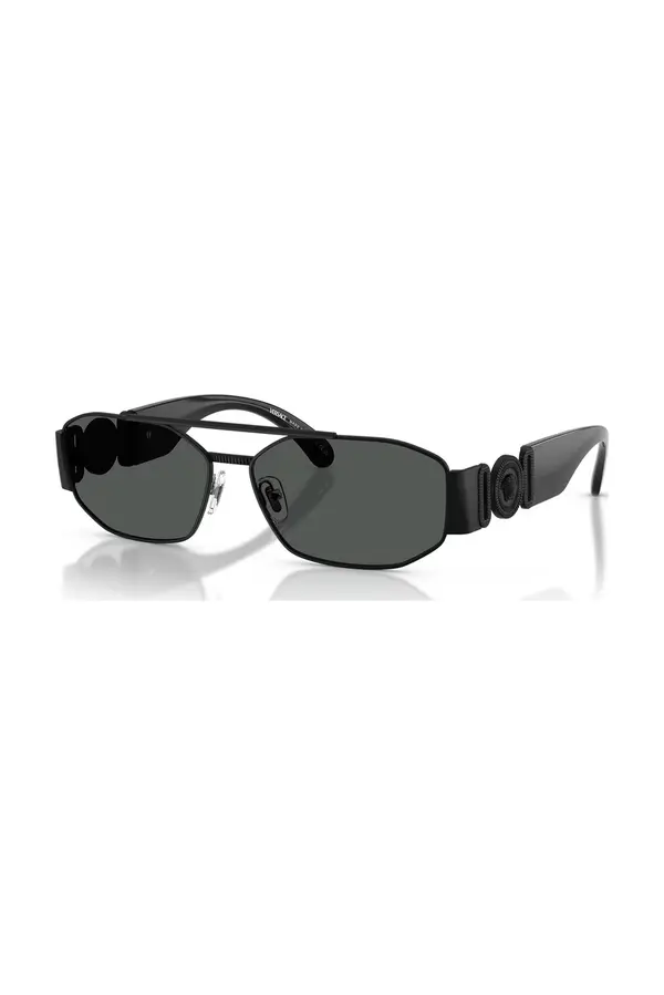 Versace Irregular Sunglasses - Black