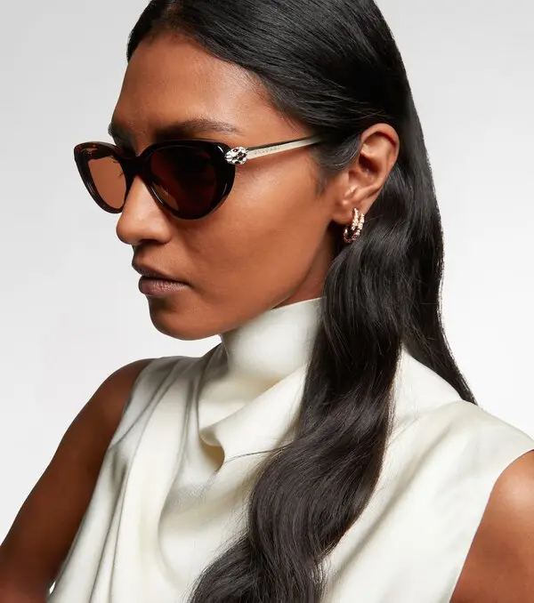 BVLGARI Serpenti Forever Cat-eye Sunglasses