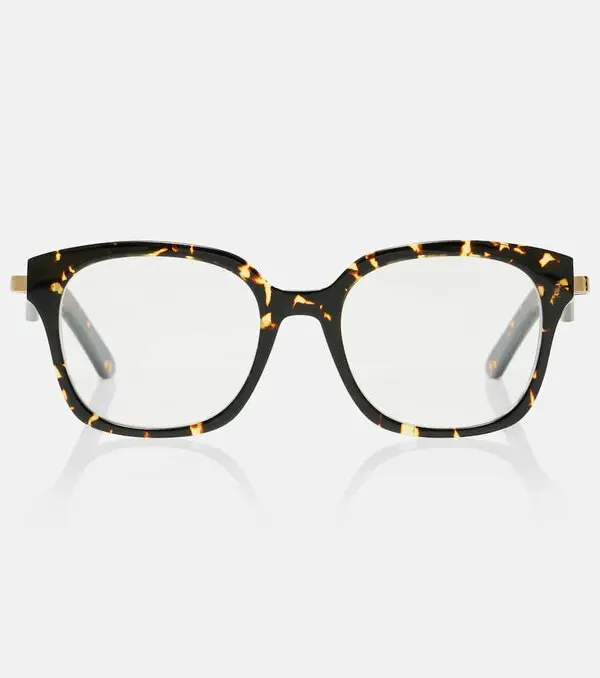 Dior Square Glasses - Brown