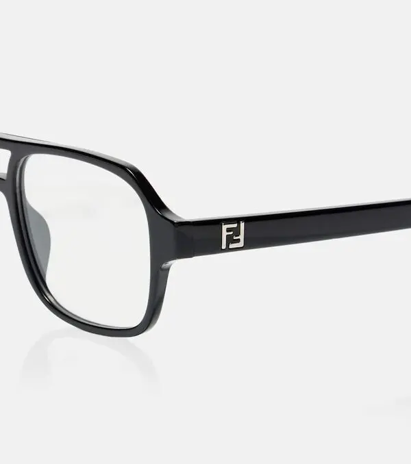 Fendi Ff Squared Aviator Glasses