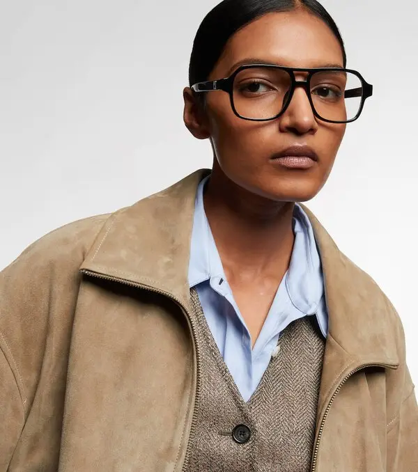 Fendi Ff Squared Aviator Glasses