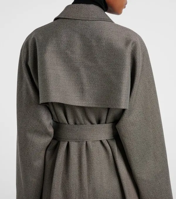 THE ROW Rhydian Virgin Wool Gabardine Trench Coat