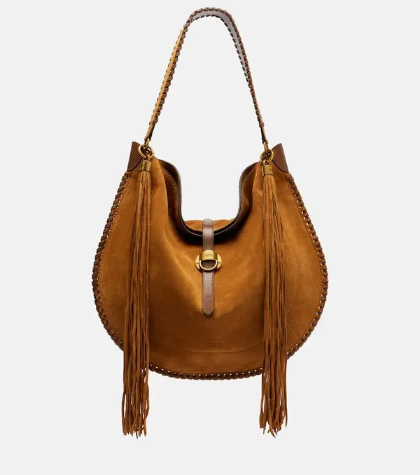 Isabel Marant Oskan Suede Shoulder Bag