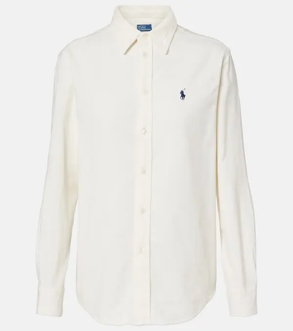 Polo Ralph Lauren Cotton Corduroy Shirt - White