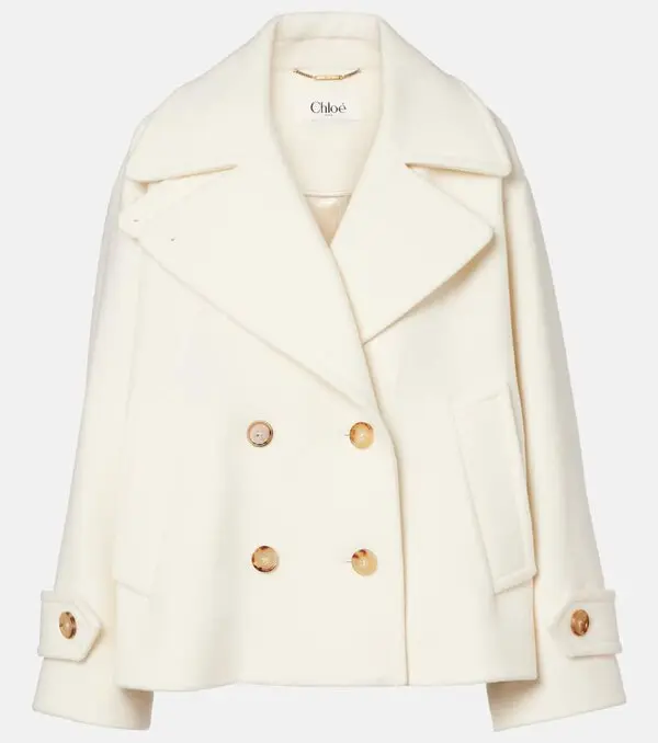 Chloé Oversized Wool-blend Coat