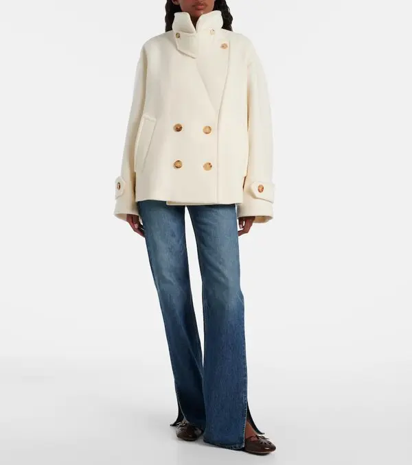 Chloé Oversized Wool-blend Coat