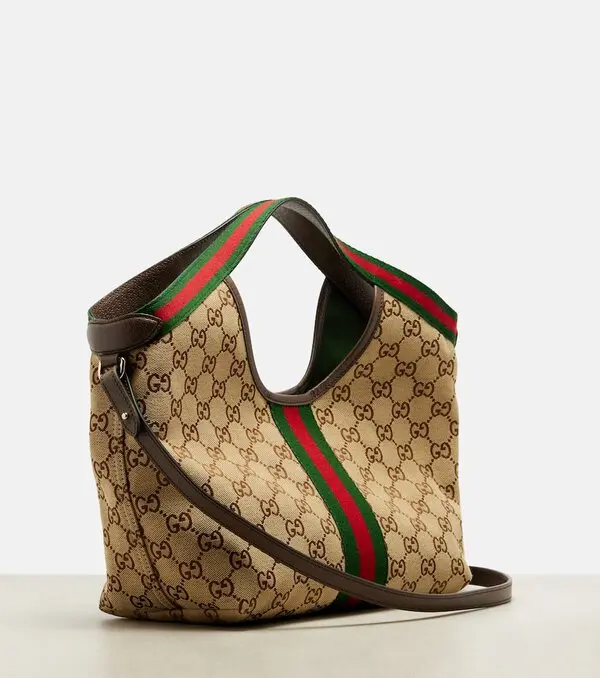 Gucci Giglio Gg Canvas Small Tote Bag