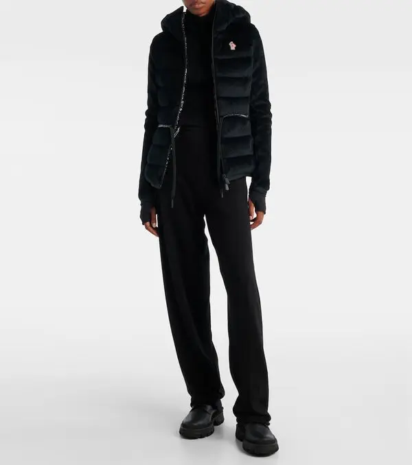 Moncler Down Paneled Cardigan