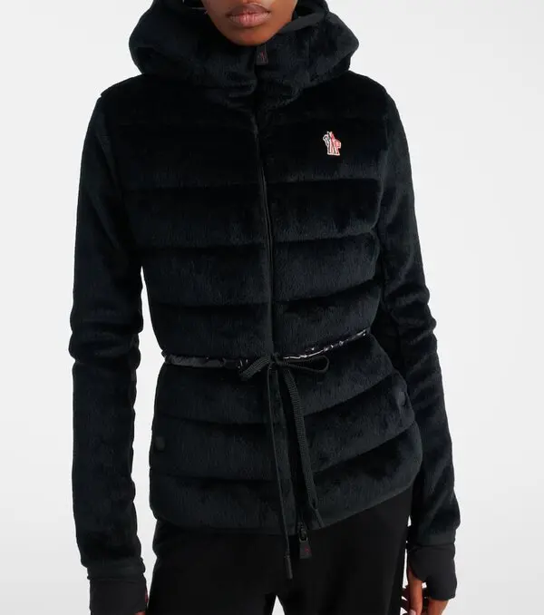 Moncler Down Paneled Cardigan