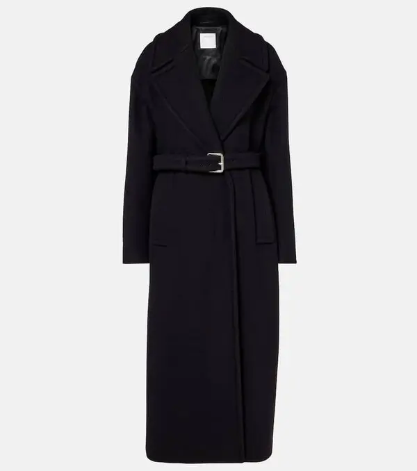 Sportmax Virgin Wool Wrap Coat