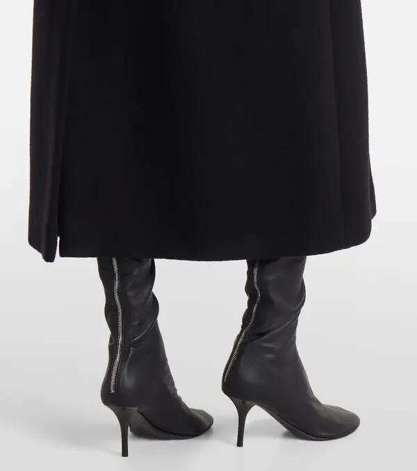 Sportmax Virgin Wool Wrap Coat