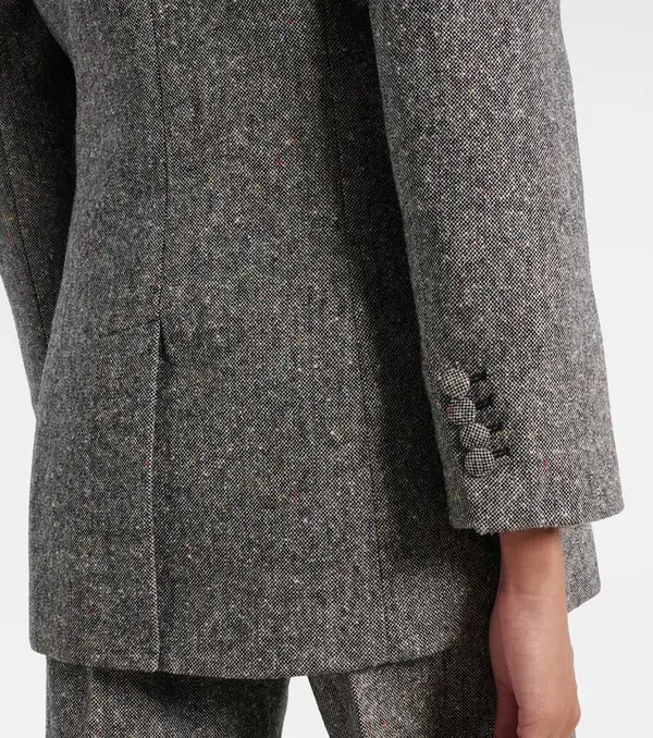 Valentino Garavani Double-breasted Wool-blend Blazer
