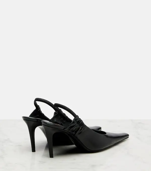 Saint Laurent Anne-marie Slingback Pumps - Black