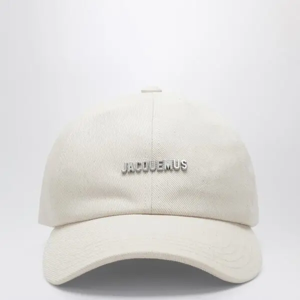 Jacquemus Logo Baseball Cap - White
