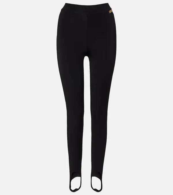 Balmain Jersey Stirrup Leggings