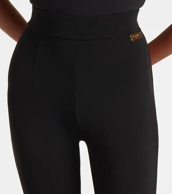 Balmain Jersey Stirrup Leggings