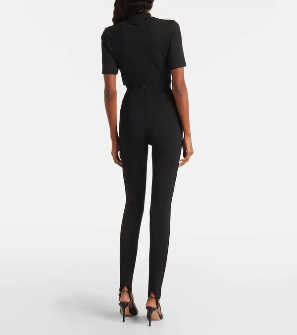 Balmain Jersey Stirrup Leggings