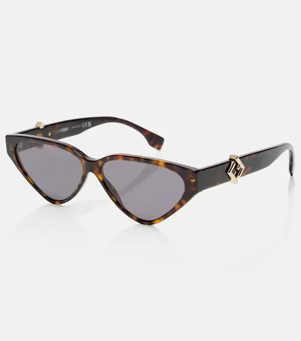 Fendi Ff Diamonds Cat-eye Sunglasses