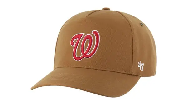 '47 X Carhartt Mlb Washington Nationals Hitch Cap - Brown