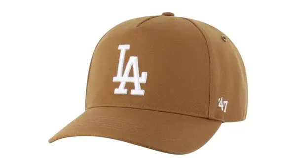 '47 X Carhartt Mlb Los Angeles Dodgers Hitch Cap - Brown