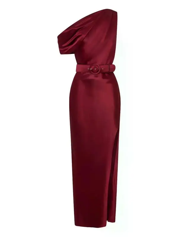 NICHOLAS Ertha One-shoulder Maxi Dress - Red