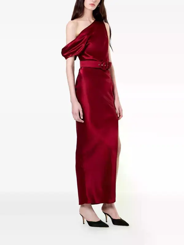 NICHOLAS Ertha One-shoulder Maxi Dress - Red
