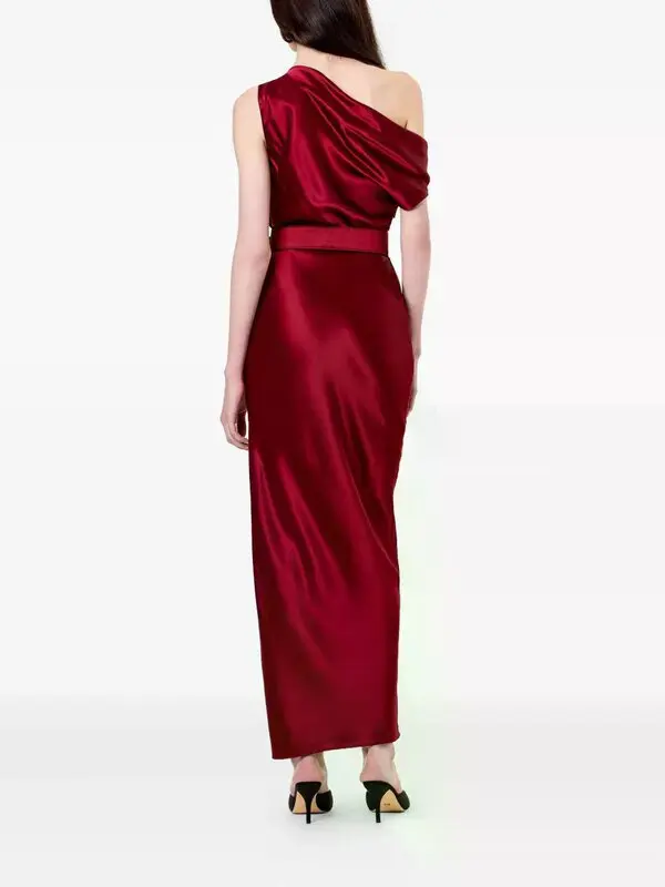 NICHOLAS Ertha One-shoulder Maxi Dress - Red