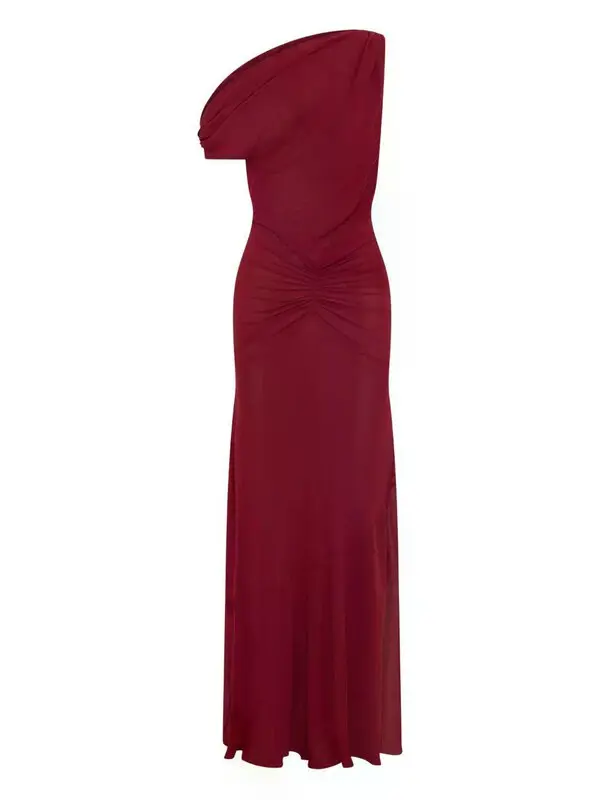 NICHOLAS Elza One-shoulder Maxi Dress - Red