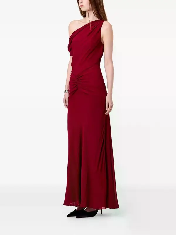 NICHOLAS Elza One-shoulder Maxi Dress - Red