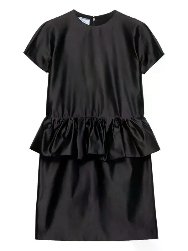 Prada Ruffled Mini Dress