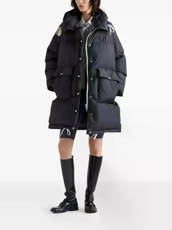 Prada Hooded Padded Coat