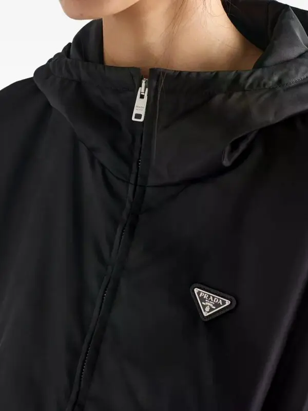 Prada Hooded Jacket - Black