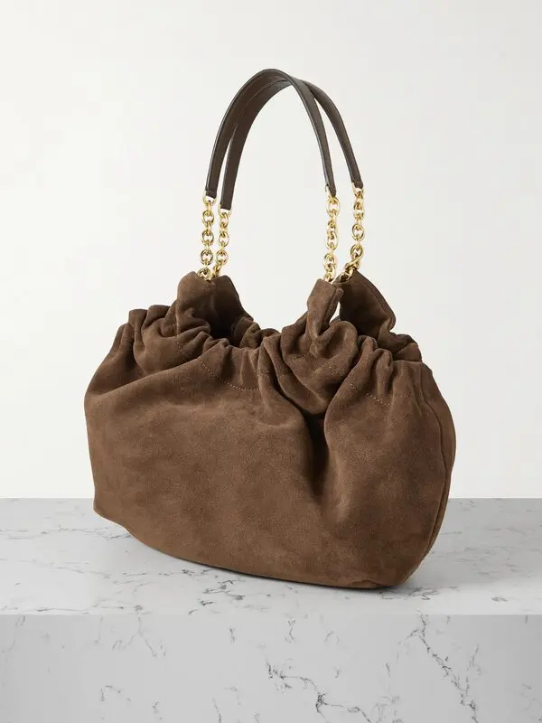 DEMELLIER Miami Suede Shoulder Bag