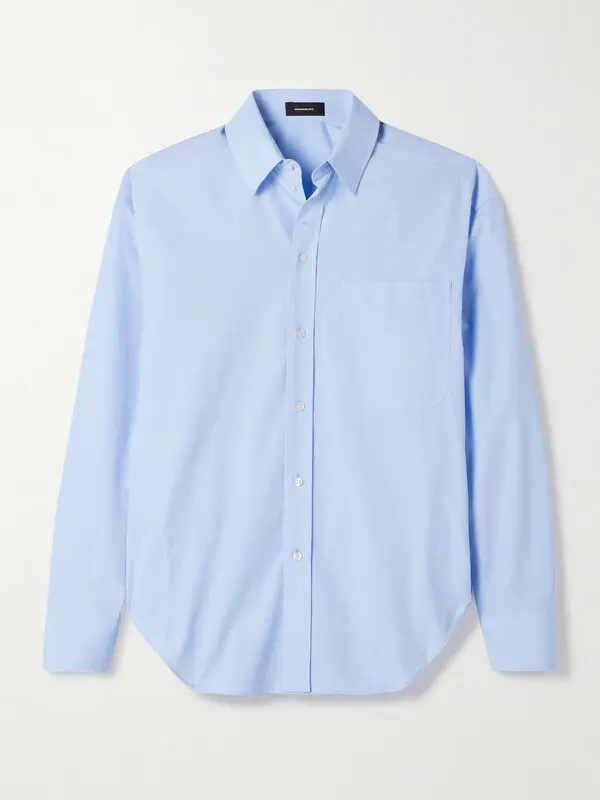 Wardrobe.NYC Cotton-poplin Shirt