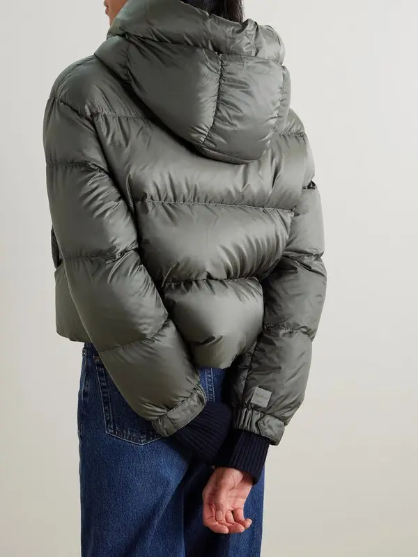 Max Mara The Cube Seie Hooded Quilted Down Jacket